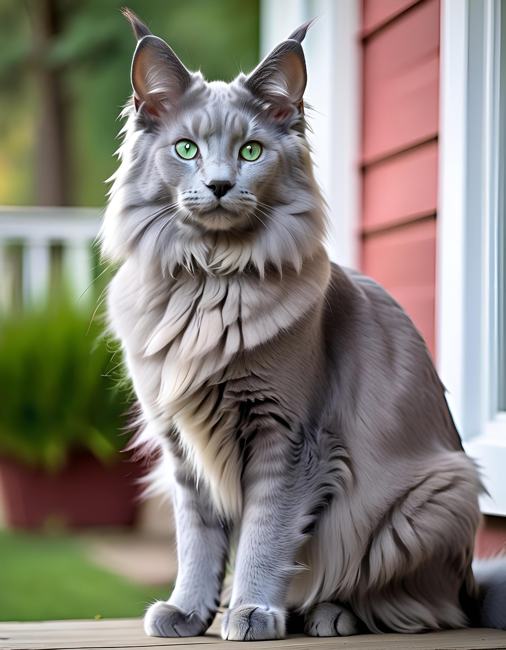 Download Nebelung Cat, Feline, Pets. Royalty-Free Stock Illustration ...