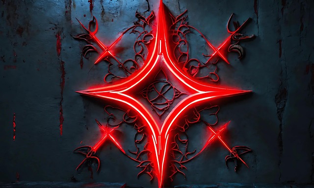 Download Gothic Sign Neon Royalty Free Stock Illustration Image