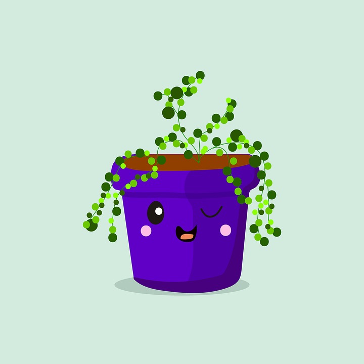 Download Pot, Plant, Leaves. Royalty-Free Stock Illustration Image ...