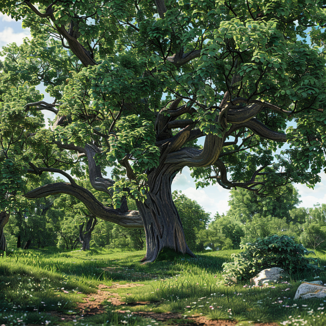 Download Ai Generated, Trees, Path. Royalty-Free Stock Illustration ...