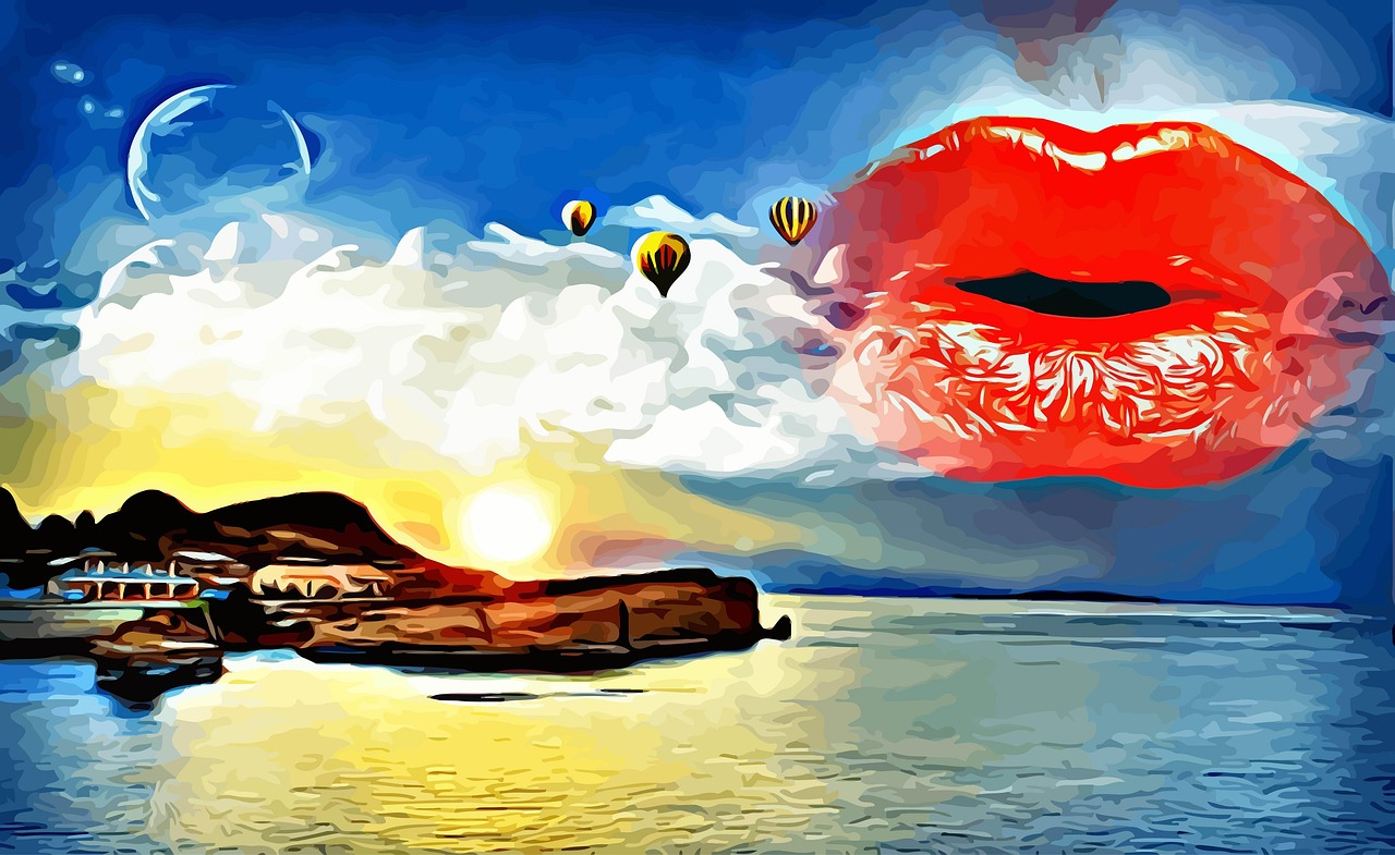Lips Mouth Surreal - Free photo on Pixabay - Pixabay