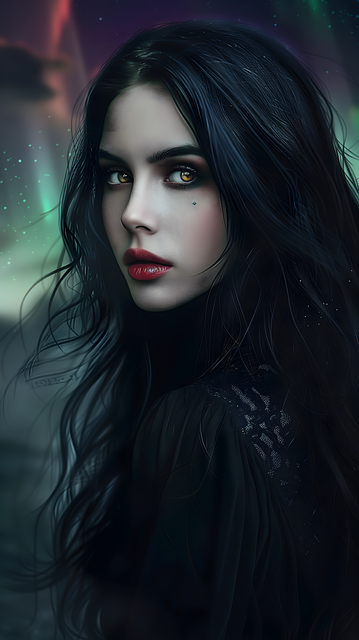 Download Ai Generated, Woman, Vampire. Royalty-Free Stock Illustration ...