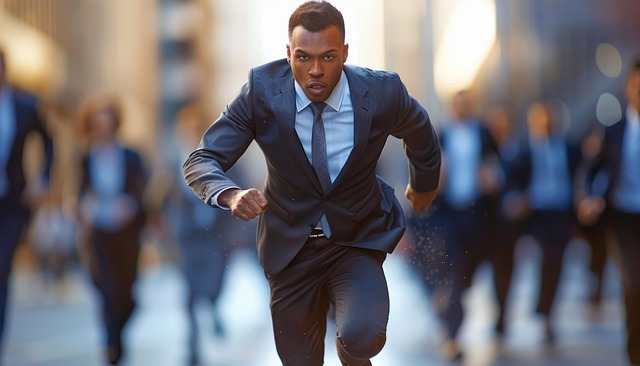 Download Man, Run, Business. Royalty-Free Stock Illustration Image ...