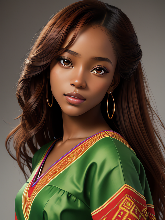 Download Ai Generated Girl Beauty Royalty Free Stock Illustration