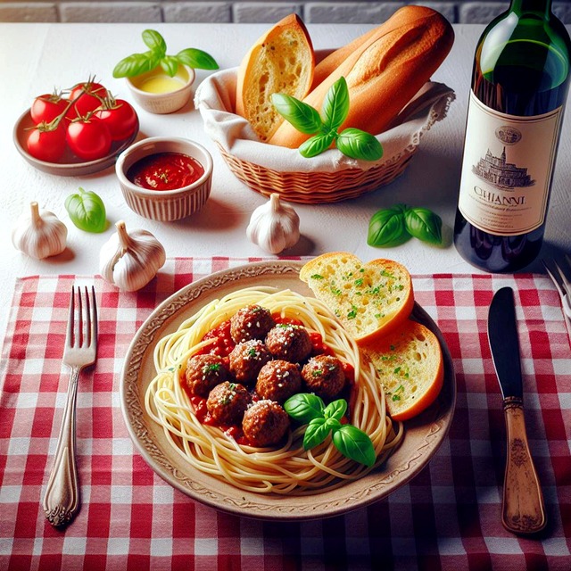 Download Enjoy The Meal, Food, Spaghetti. Royalty-Free Stock ...
