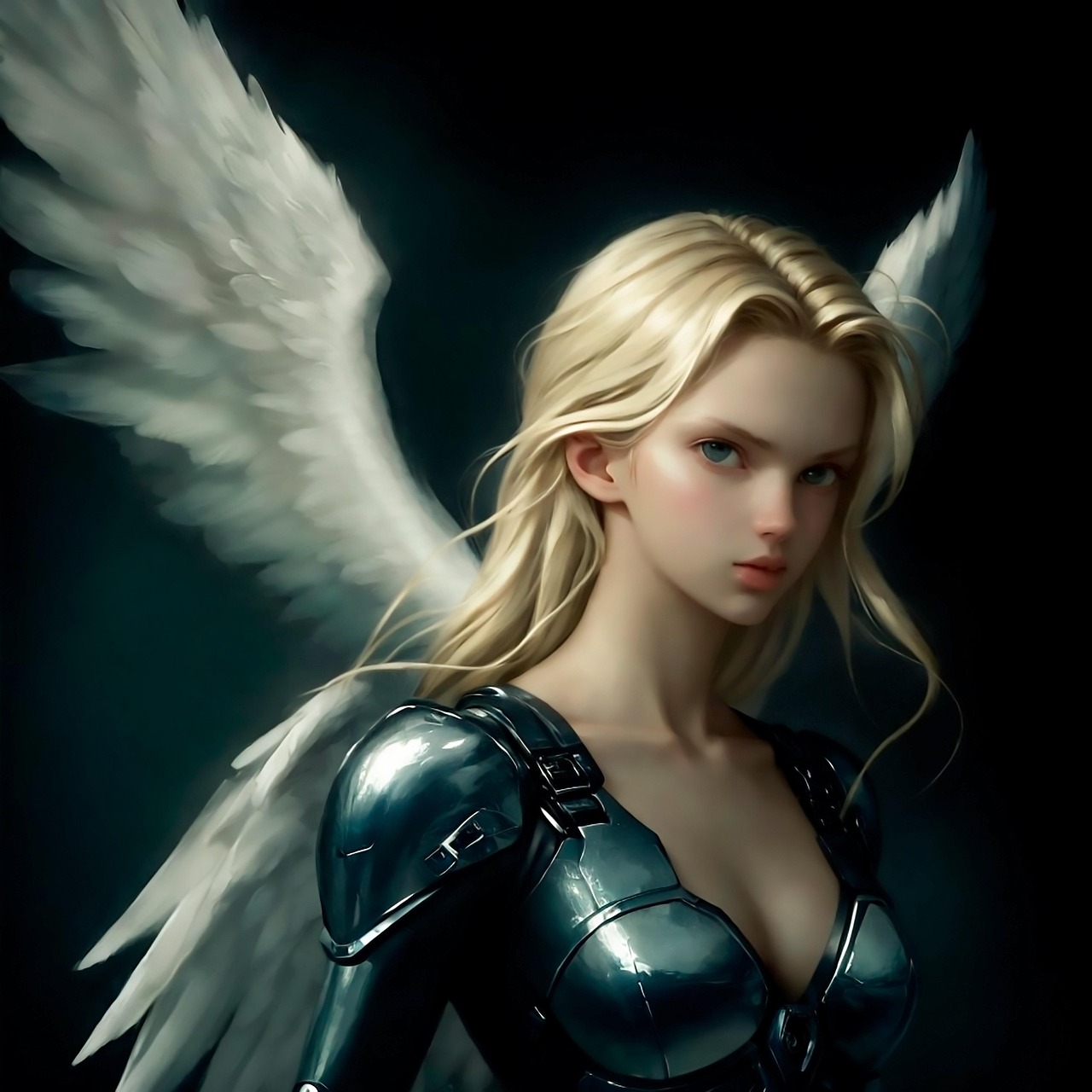 Download Ai Generated Woman Angel Royalty Free Stock Illustration