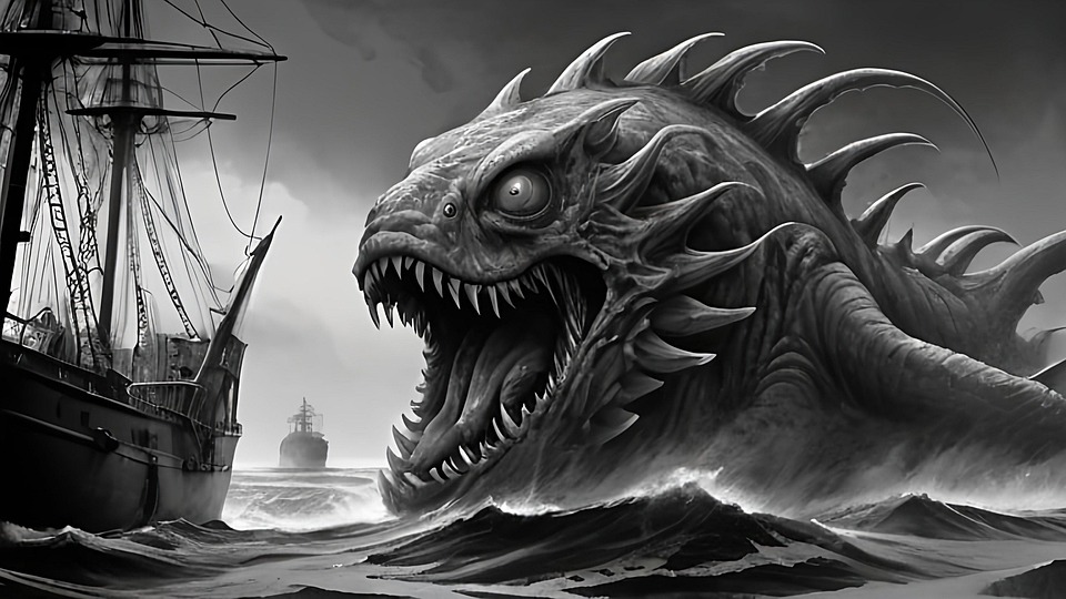Ai Gerado Monstro Mar - Imagens grátis no Pixabay - Pixabay