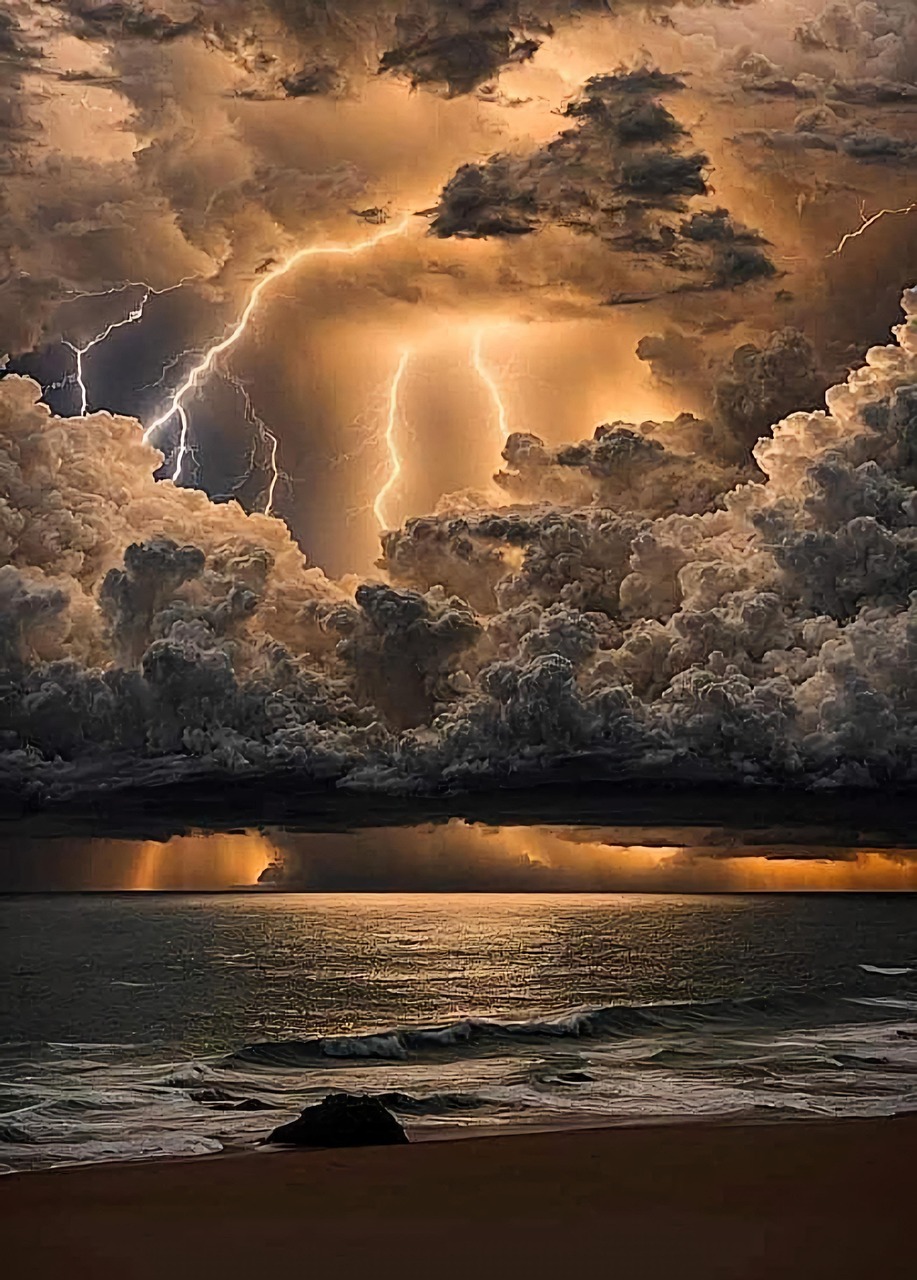 Orage Mer Bouffées De Chaleur - Photo gratuite sur Pixabay - Pixabay