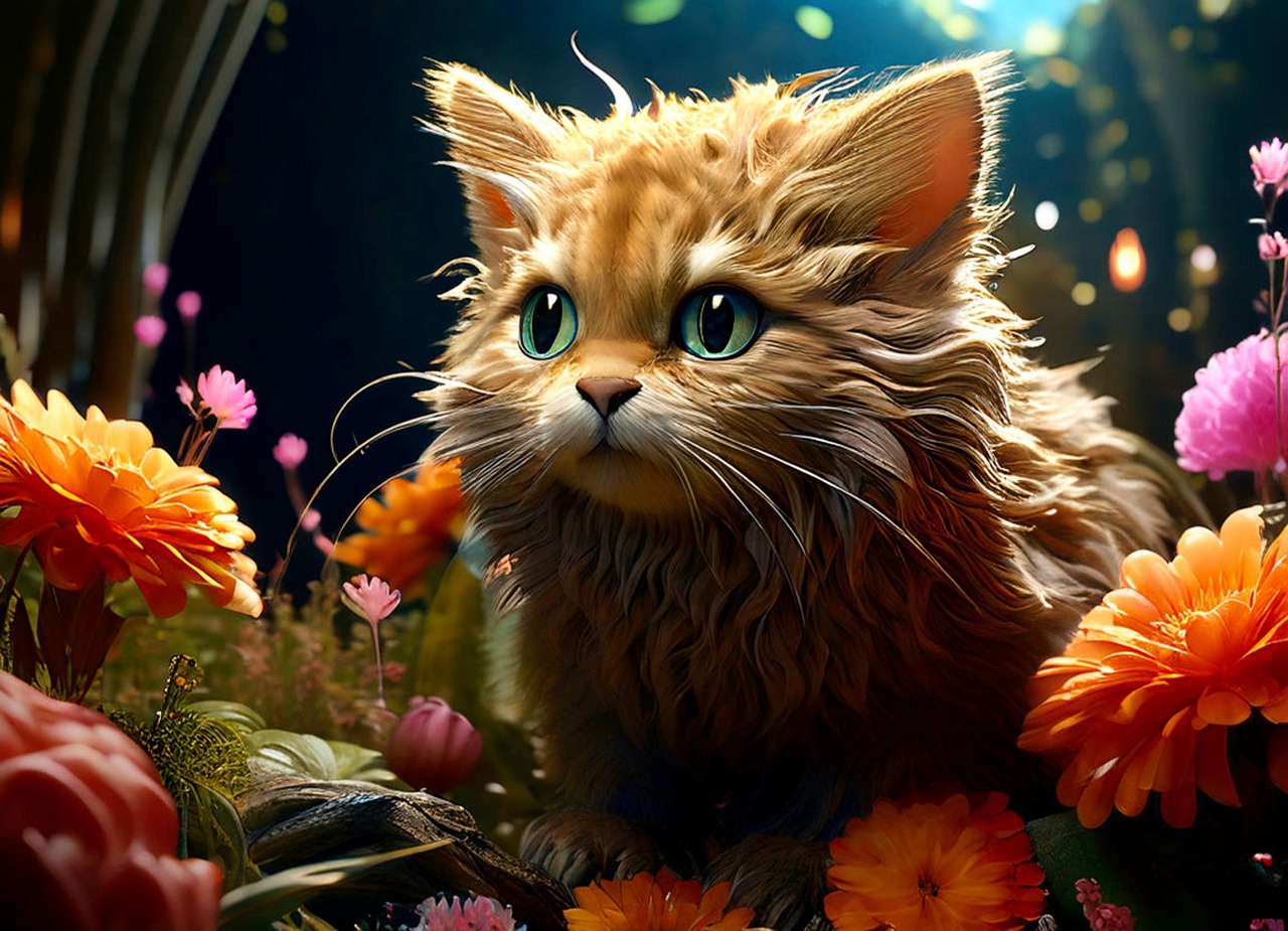 Ai Dihasilkan Anak Kucing Satwa - Gambar gratis di Pixabay - Pixabay