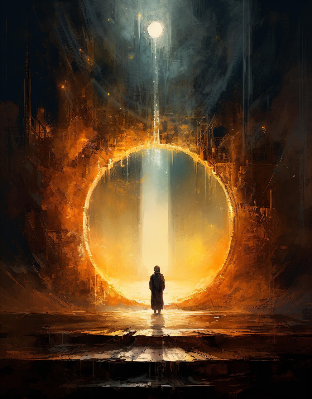 Download Man, Portal, Tunnel. Royalty-Free Stock Illustration Image ...