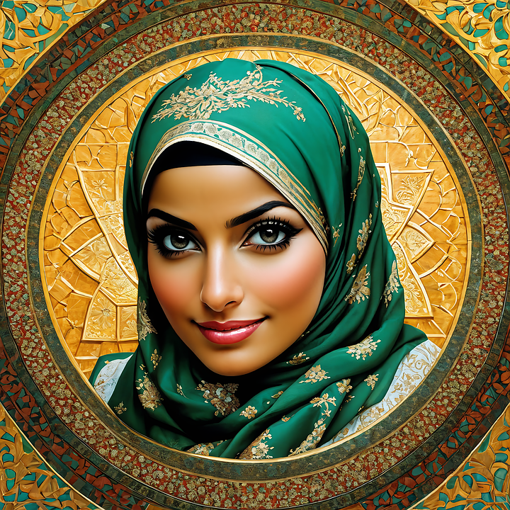 Download Ai Generated, Woman, Arab. Royalty-Free Stock Illustration ...
