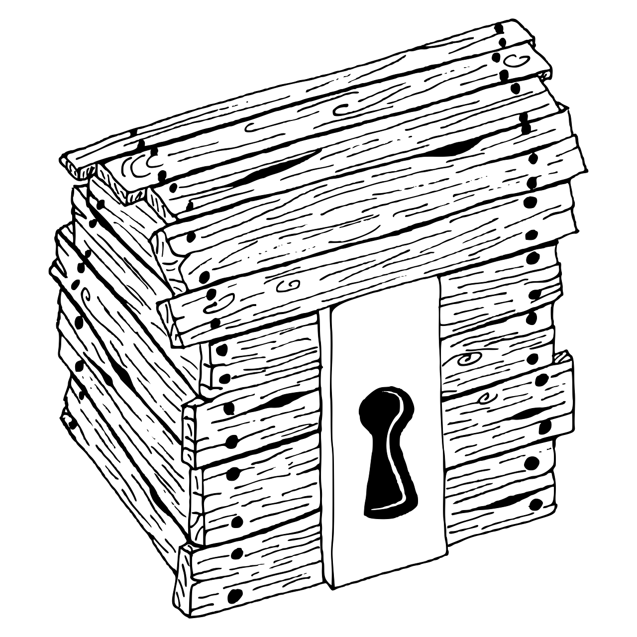 Download Chest, Lock, Doodle. Royalty-Free Stock Illustration Image ...