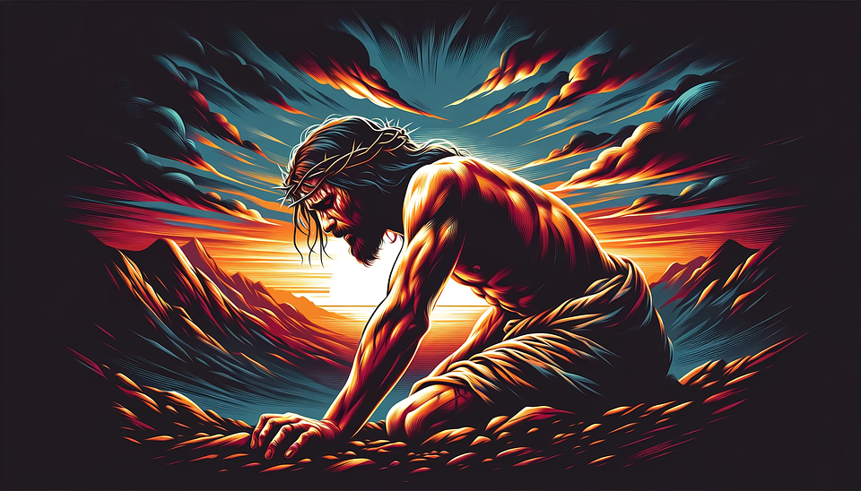 Download Jesus, Suffering, Crucifixion. Royalty-Free Stock Illustration ...