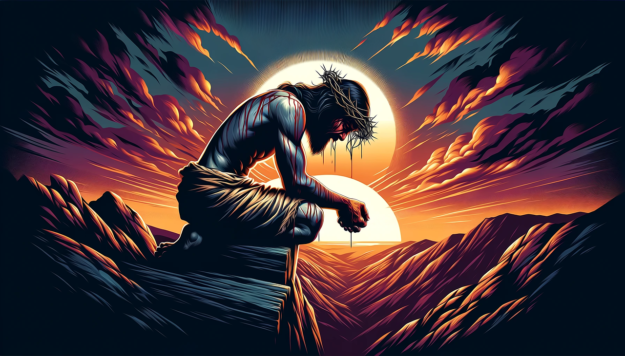 Download Jesus, Suffering, Crucifixion. Royalty-Free Stock Illustration ...