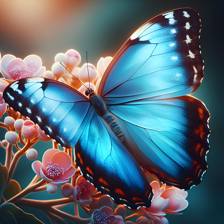 Μπλε Morpho Πεταλούδα Φύση - Δωρεάν εικόνα στο Pixabay