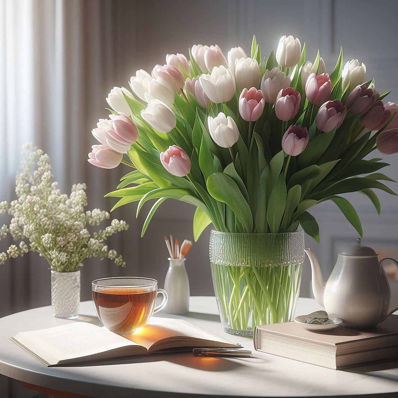 Ai Dihasilkan Tulip Bunga-Bunga - Gambar gratis di Pixabay - Pixabay