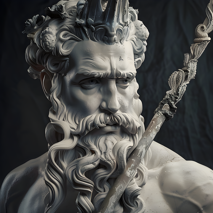 Download Poseidon, Sea, Mythology. Royalty-Free Stock Illustration ...
