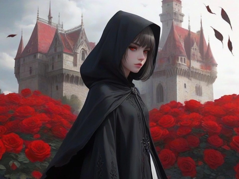 Download Girl, Hood, Vampire. Royalty-Free Stock Illustration Image ...