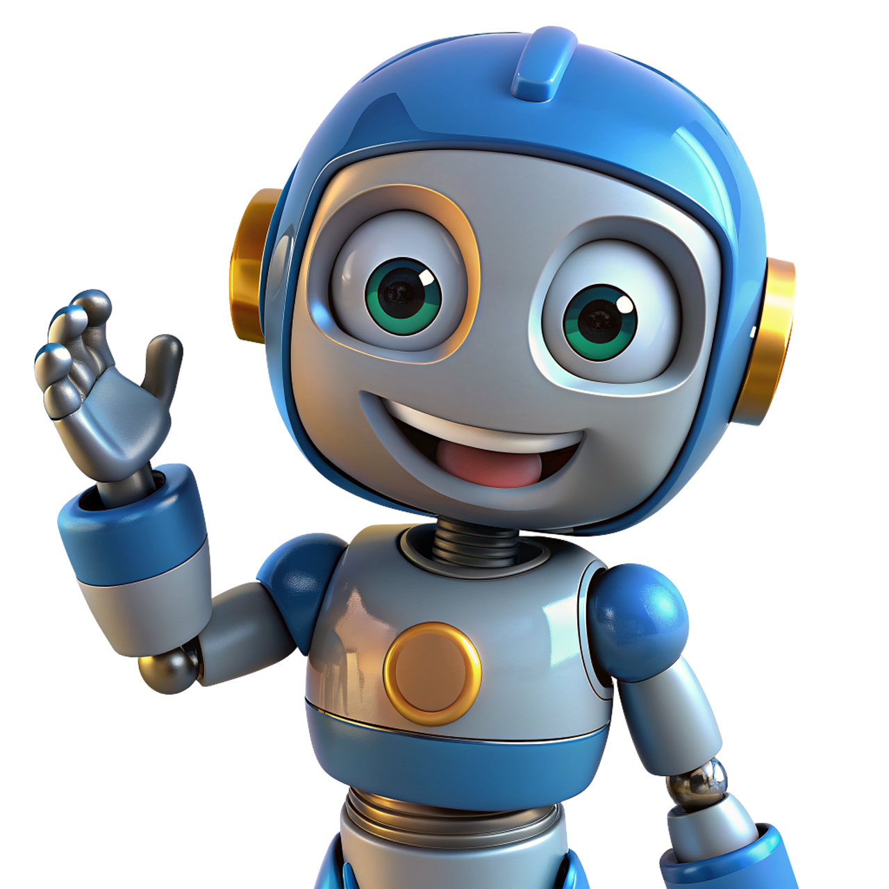 Download Ai Generated, Robot, 3D Render. Royalty-Free Stock Illustration Image - Pixabay