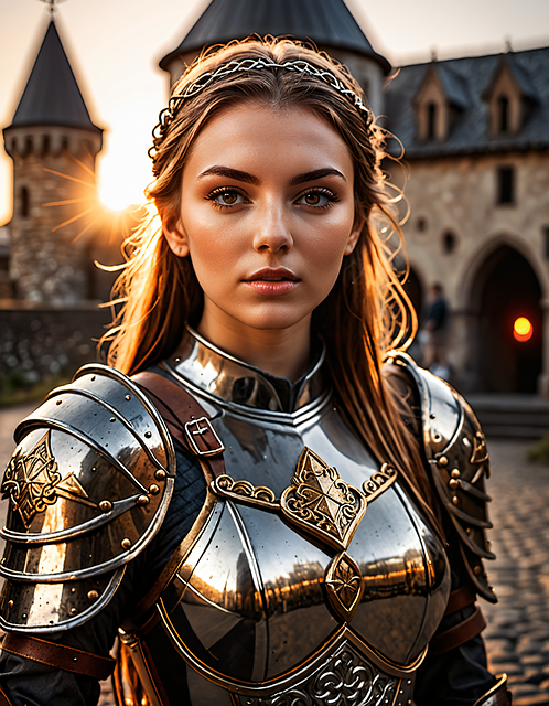 Jeune Femme Chevalier Portrait - Image gratuite sur Pixabay - Pixabay