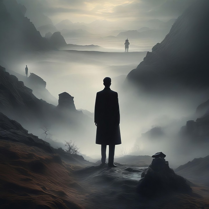Download Ai Generated, Man, Lost. Royalty-Free Stock Illustration Image ...