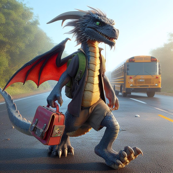 Download School, Dragon, Legendary. Royalty-Free Stock Illustration ...