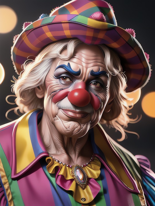 Download Ai Generated, Clown, Portrait. Royalty-Free Stock Illustration ...