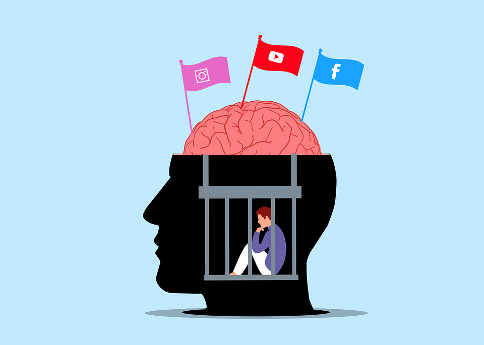 Download Social Media, Technology, Addiction. Royalty-Free Vector ...