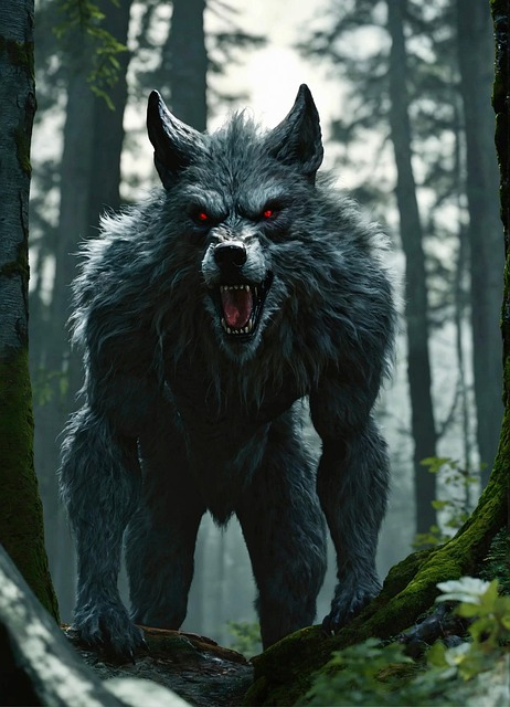 Download Ai Generated, Werewolf, Beast. Royalty-Free Stock Illustration ...