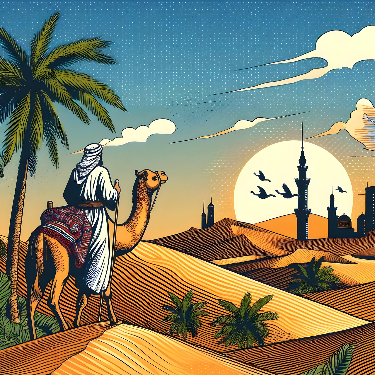 Ai Luotu Arabialainen Autiomaa - Ilmainen kuva Pixabayssa - Pixabay