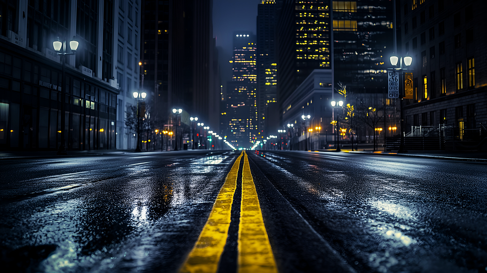 Download Ai Generated, Road, Street. Royalty-Free Stock Illustration ...