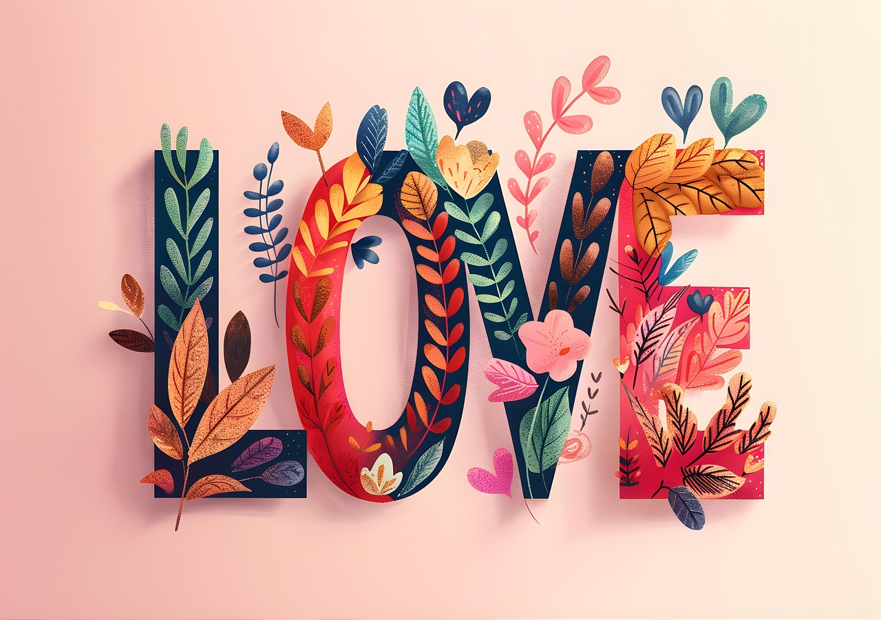 Download Ai Generated, Love, Lettering. Royalty-Free Stock Illustration ...