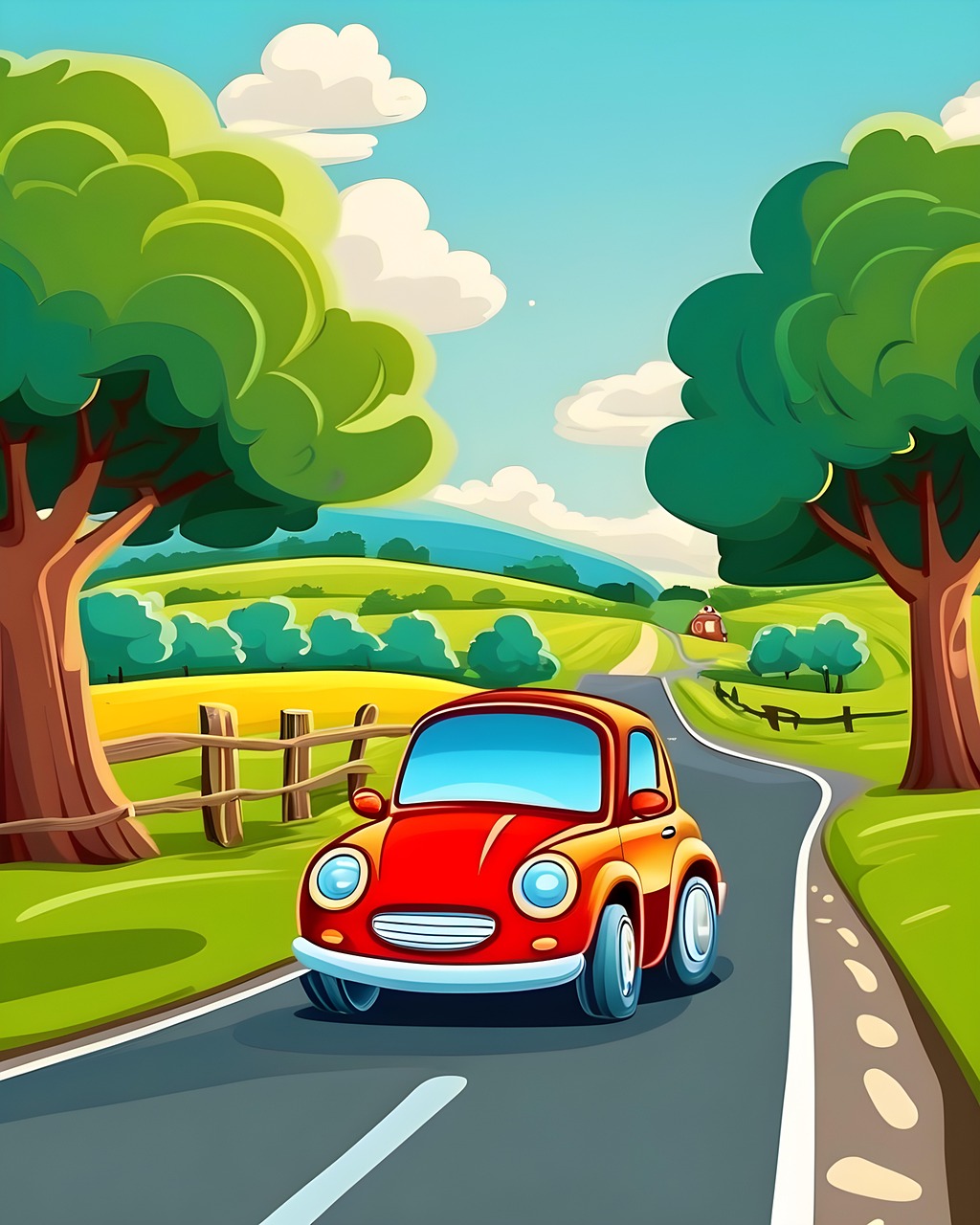 Download Positive, Car, Red. Royalty-Free Stock Illustration Image ...