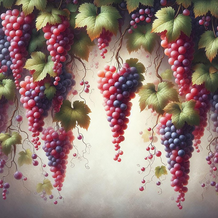 Download Ai Generated, Grapes, Fruit. Royalty-Free Stock Illustration ...