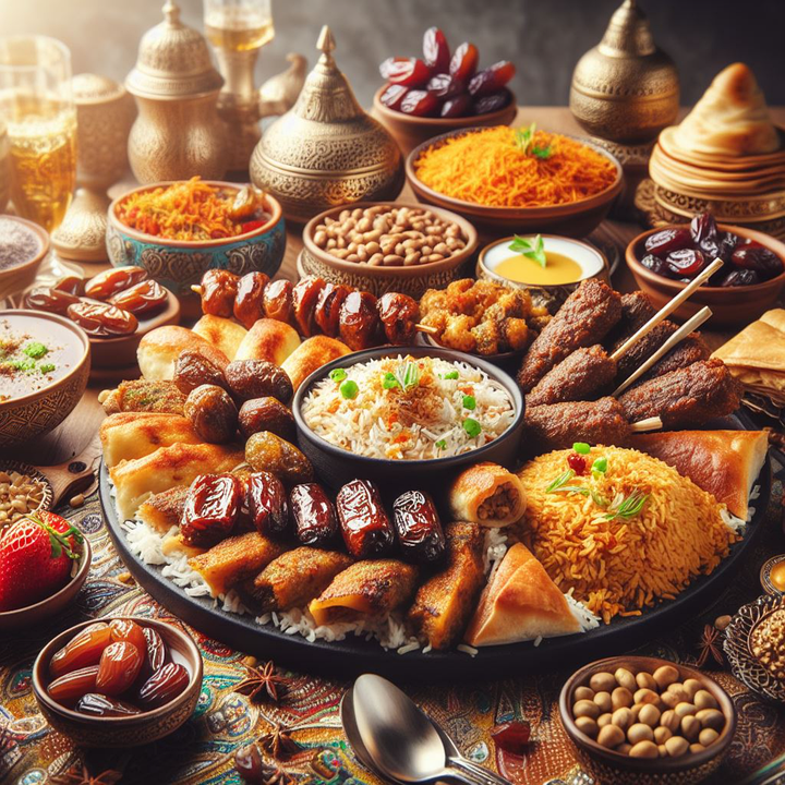 Download Ai Generated, Iftar, Muslim. Royalty-Free Stock Illustration ...