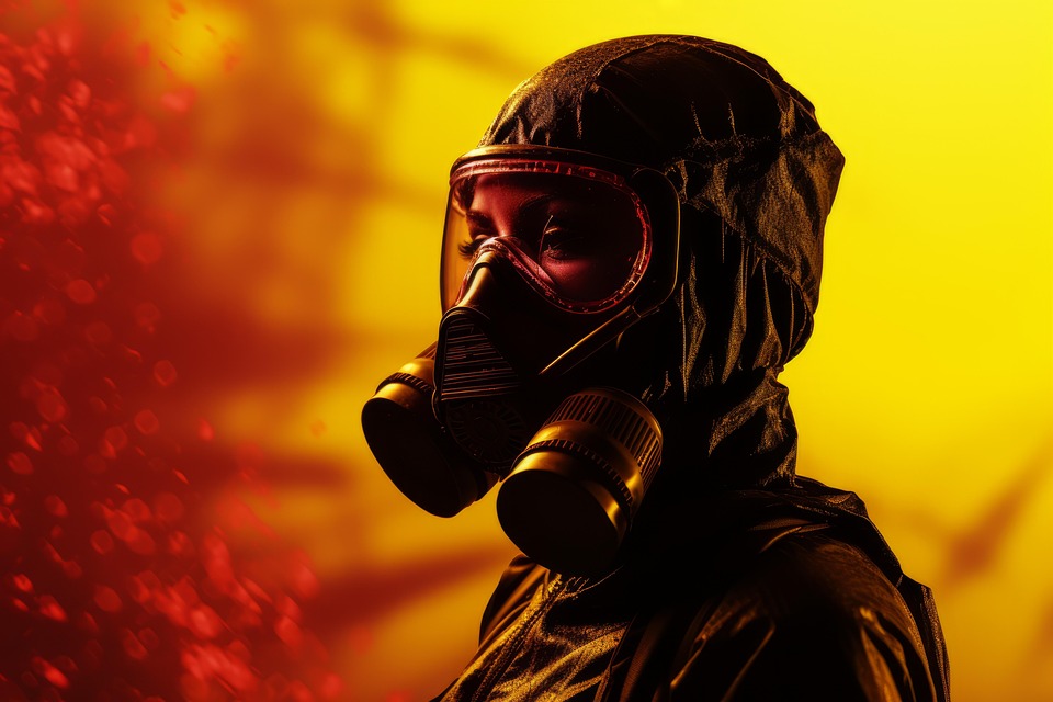 Download Ai Generated, Gas Mask, War. Royalty-Free Stock Illustration ...