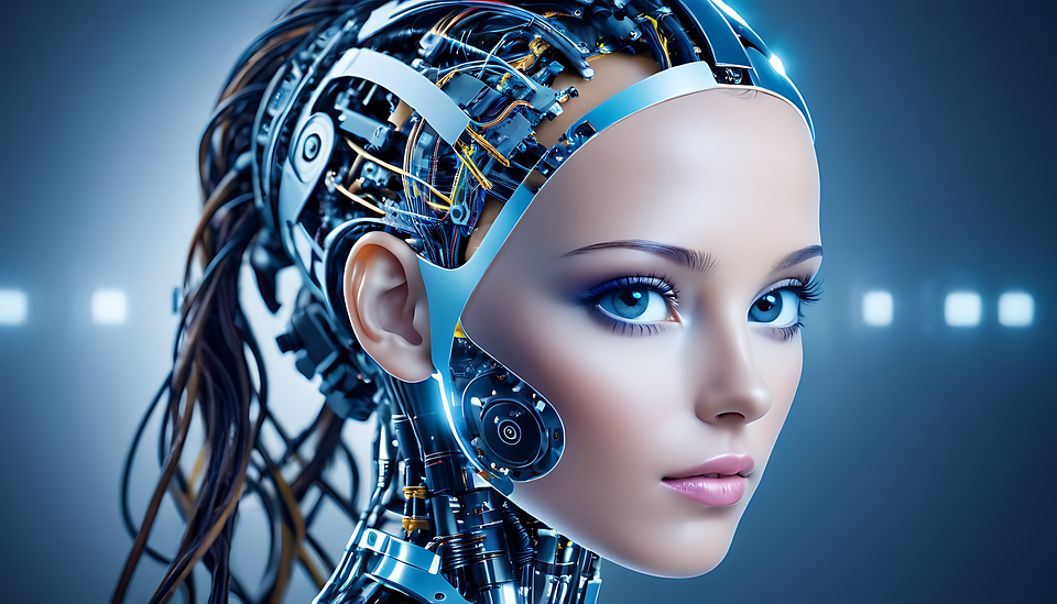 Download Ai Generated, Humanoid, Robot. Royalty-Free Stock Illustration ...