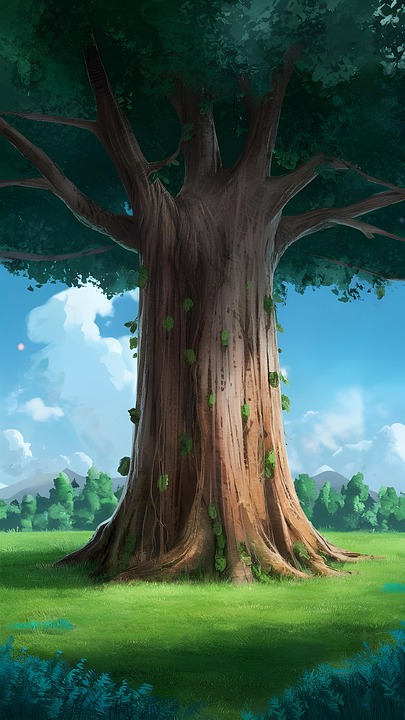 Download Ai Generated, Tree, Green. Royalty-Free Stock Illustration ...