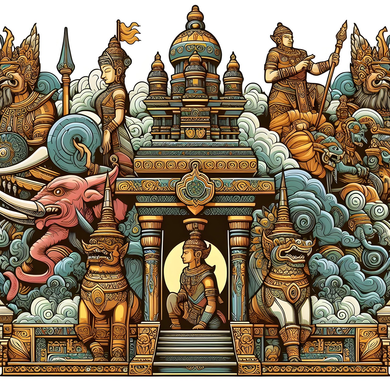 Download Ancient, History, Japan. Royalty-Free Stock Illustration Image ...