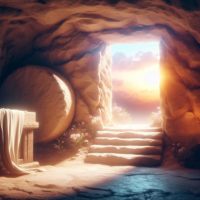 Download Ai Generated, Tomb, Jesus. Royalty-Free Stock Illustration ...