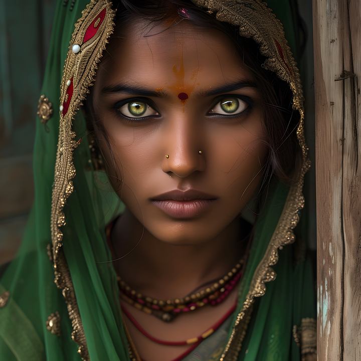 Download Ai Generated, Indian, Girl. Royalty-Free Stock Illustration Image - Pixabay
