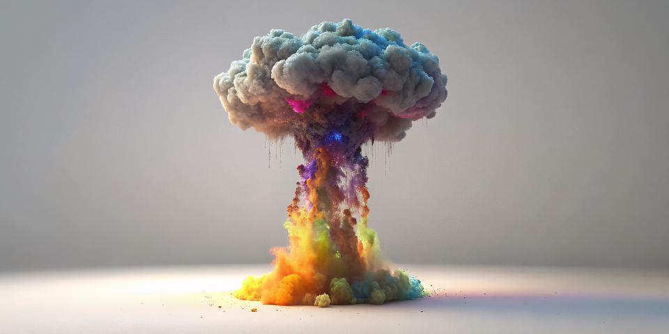 Download Ai Generated, Explosion, Smoke. Royalty-Free Stock ...