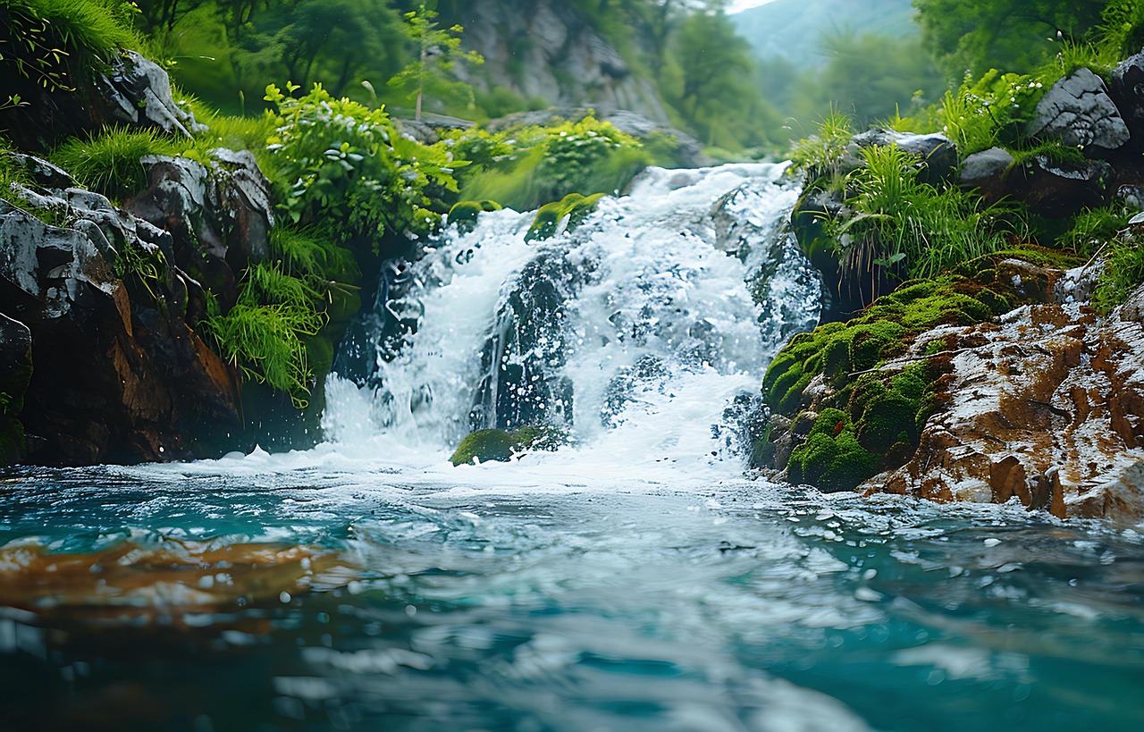 Download Ai Generated, Waterfall, River. Royalty-Free Stock ...