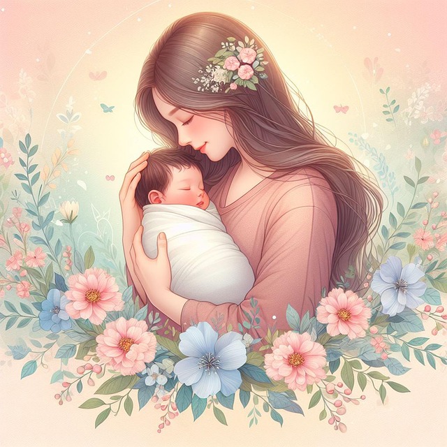 Download Ai Generated, Mom, Mother. Royalty-Free Stock Illustration ...