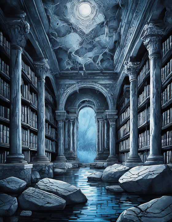 Download Cavern, Books, Underground. Royalty-Free Stock Illustration ...