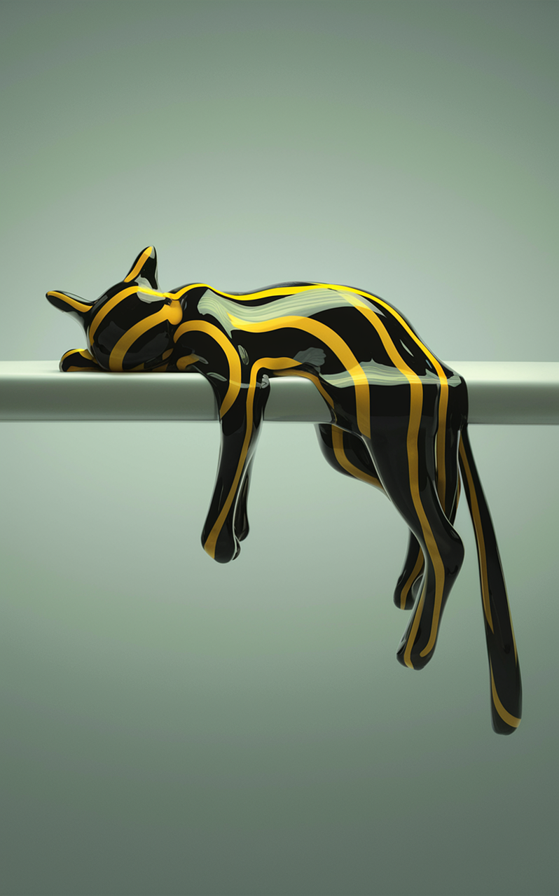 Download Cat, Minimalistic, Minimalist. Royalty-Free Stock Illustration ...