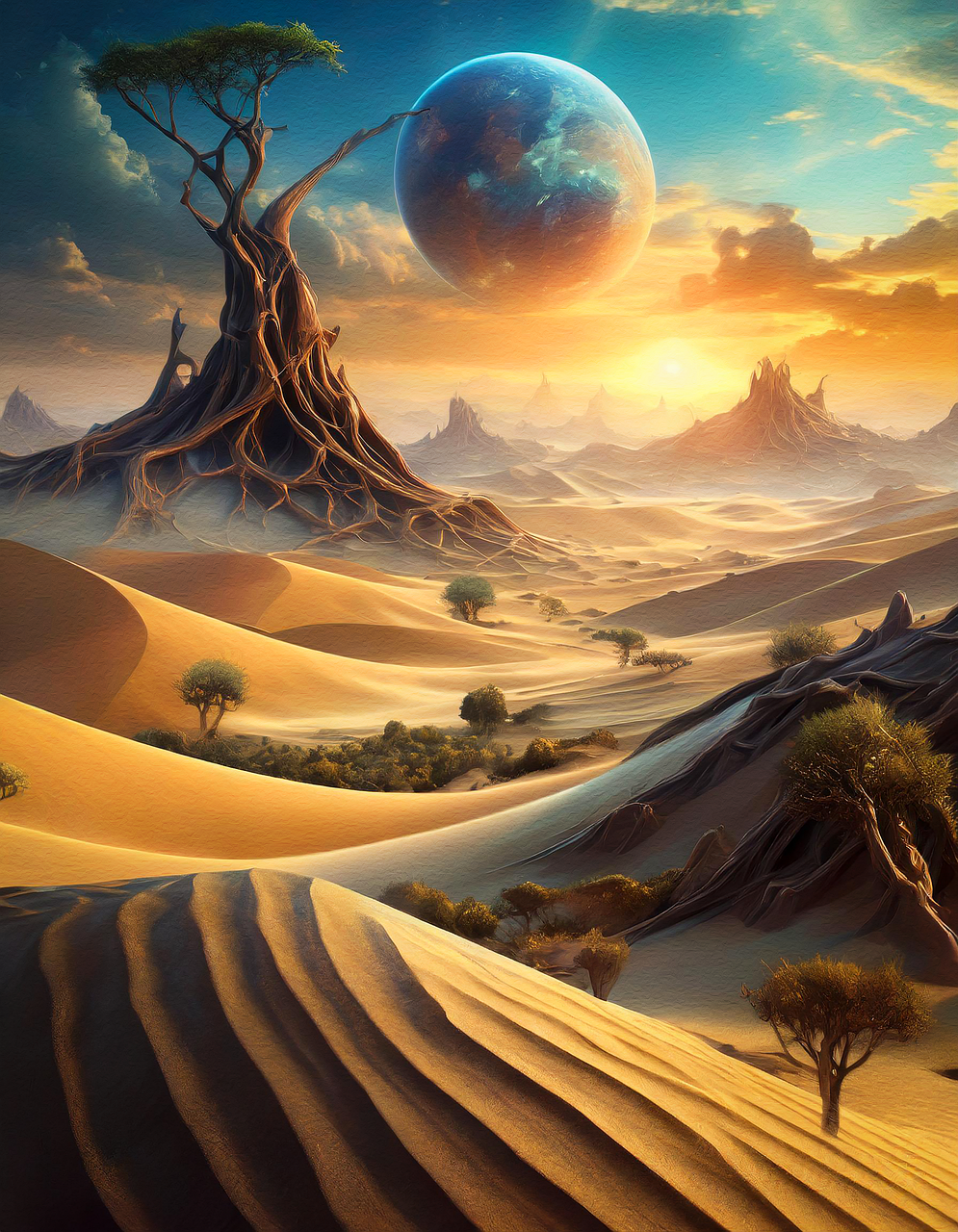 Download Otherworld, Fantasy, Sandy. Royalty-Free Stock Illustration ...