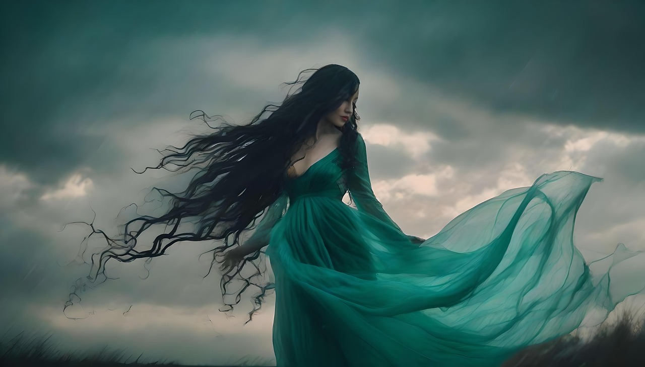 Frau Mädchen Wind Schwarze - Kostenloses Bild auf Pixabay - Pixabay