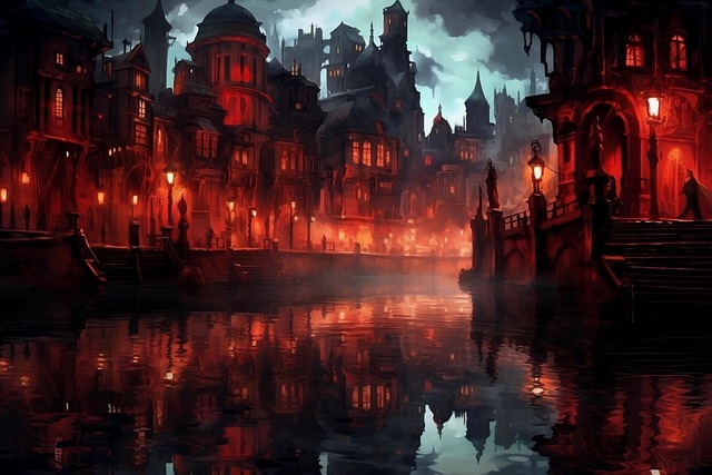 Download Medieval, Night Sky, Fantasy. Royalty-Free Stock Illustration ...