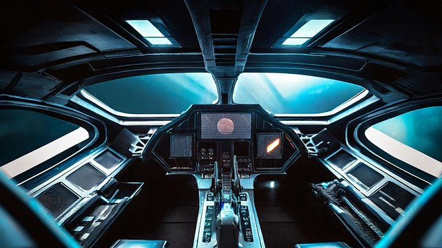 Download Ai Generated, Cockpit, Spaceship. Royalty-Free Stock ...